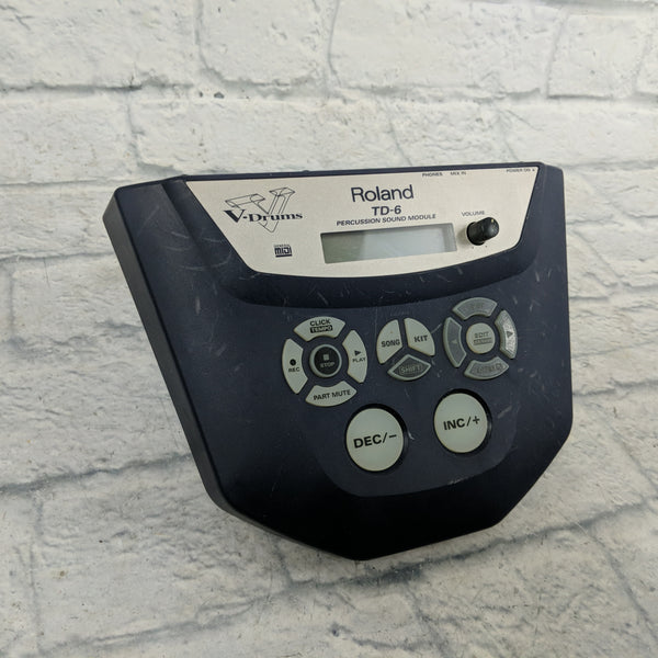 Roland TD-6 V-Drum Percussion Sound Module - Evolution Music