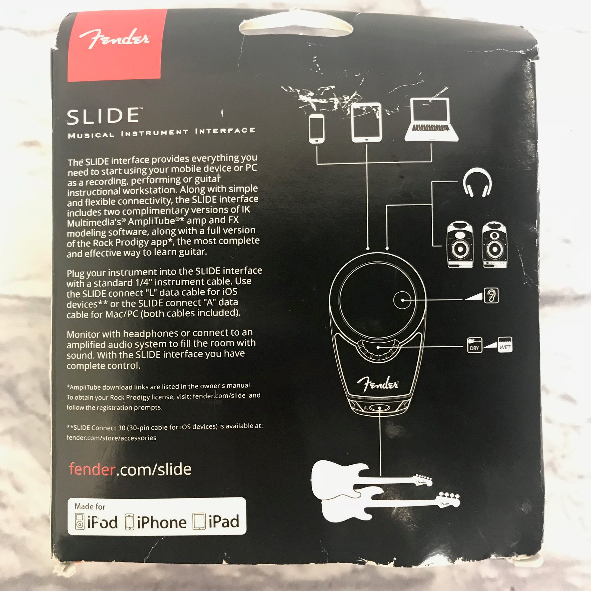 Fender Slide USB Interface - Evolution Music