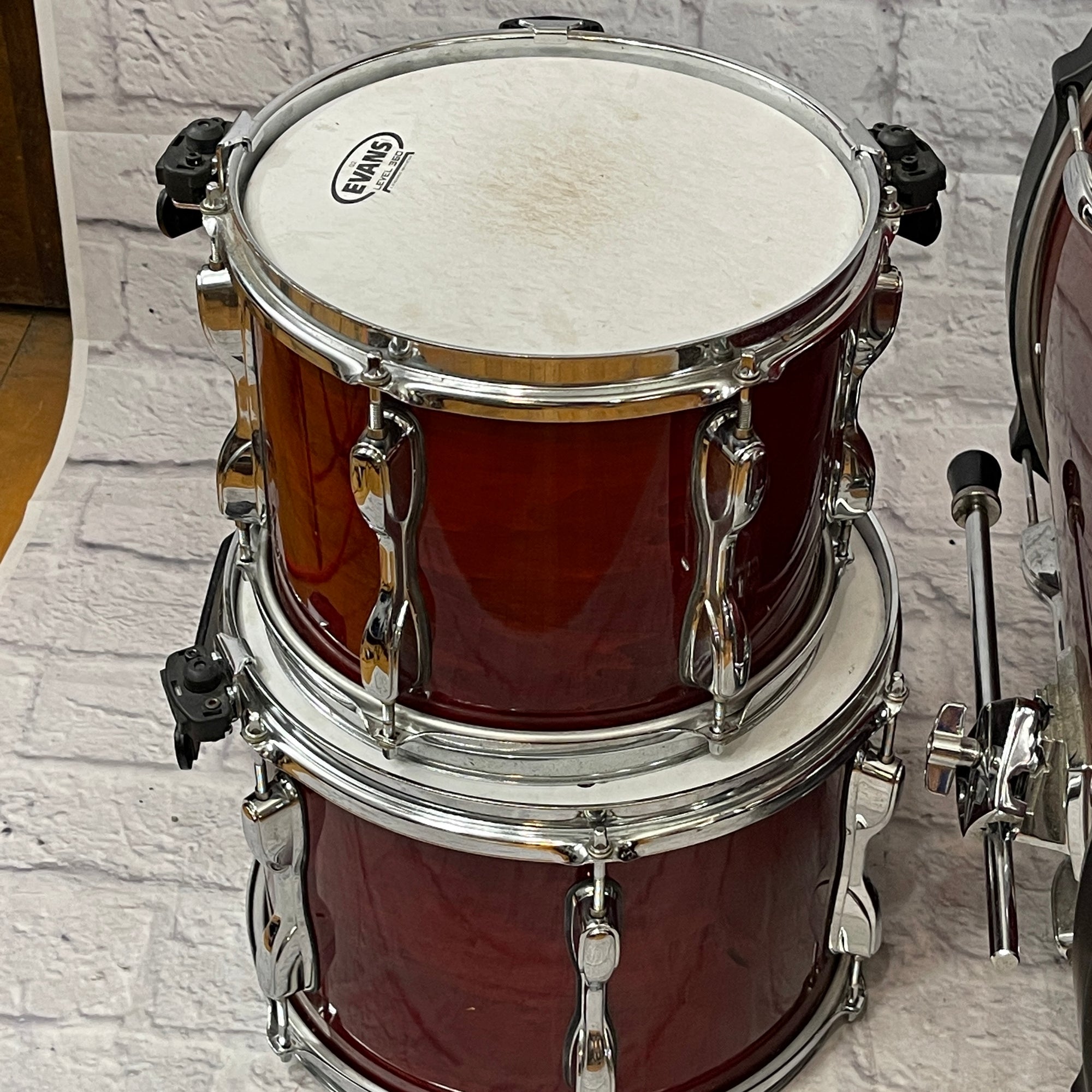 Tama Rockstar Custom 4 Piece Red Drum Kit - Evolution Music