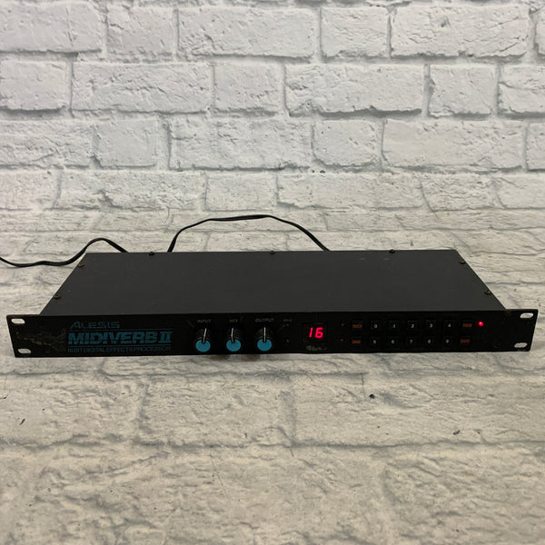 Alesis MIDIVerb II Rack Reverb Unit - Evolution Music