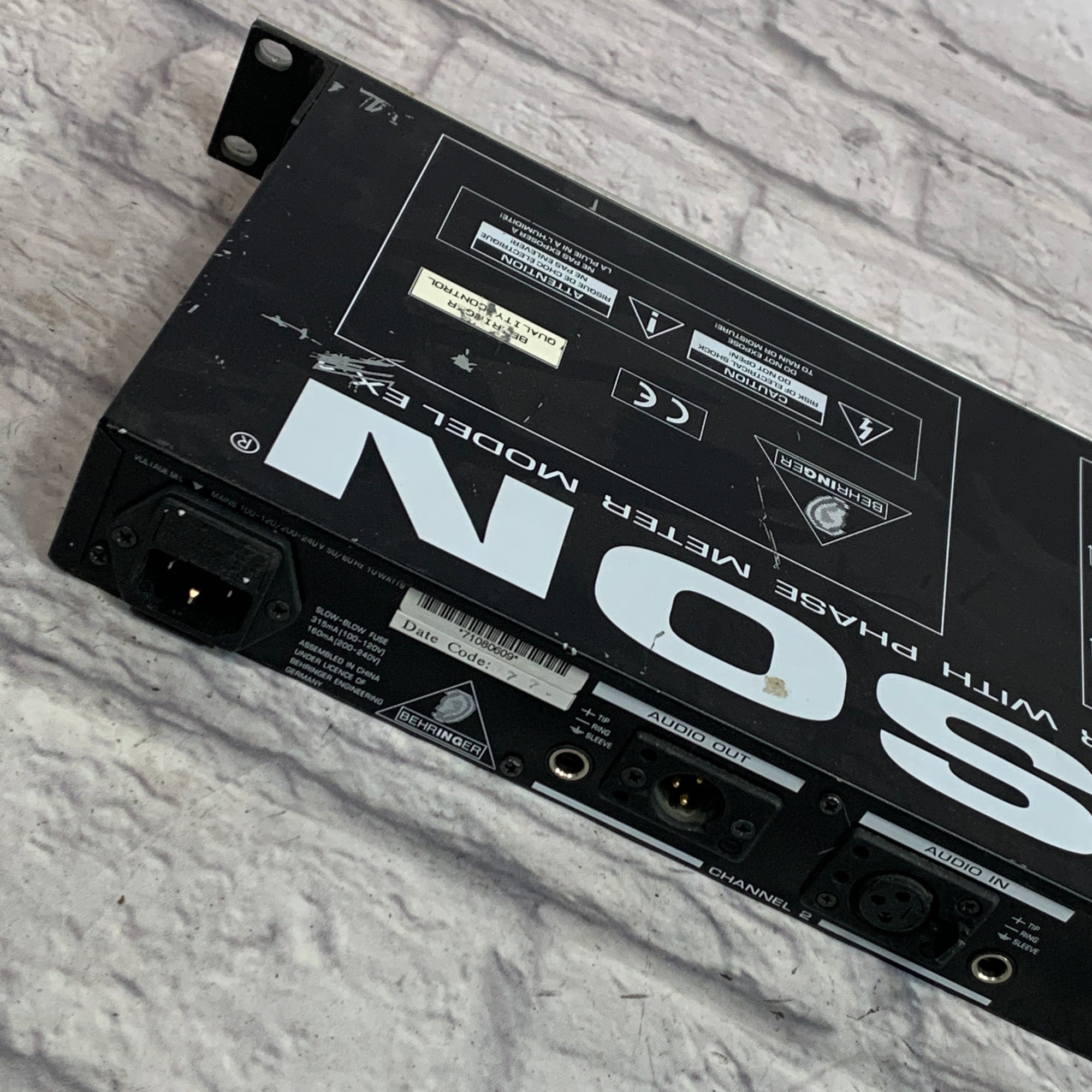 Behringer Edison EX-1 Stereo Image Processor w/ Phase Meter - Evolution ...