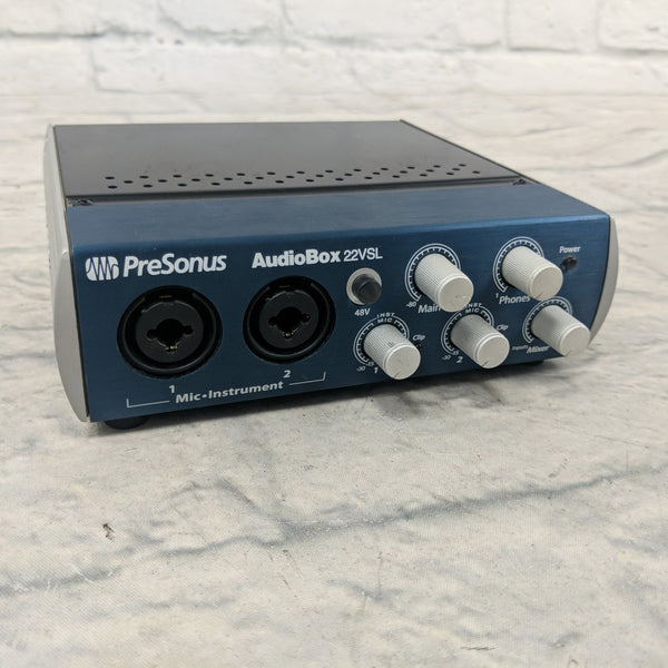 Presonus AudioBox 22VSL Audio Interface - Evolution Music