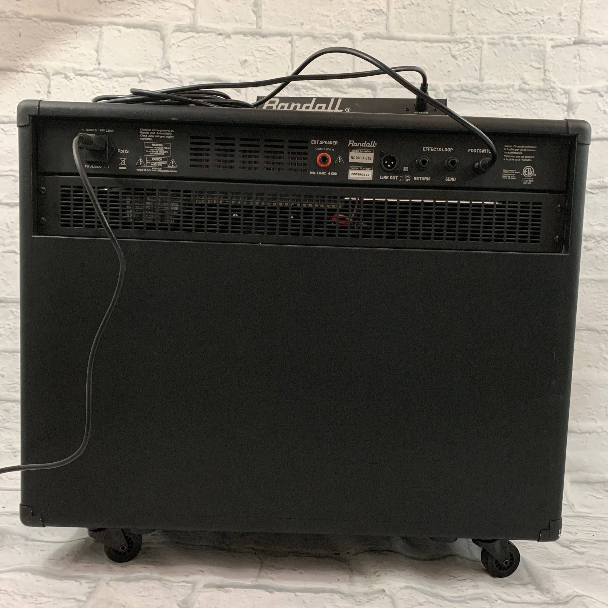 Randall RG1503 Guitar Combo Amp - Evolution Music