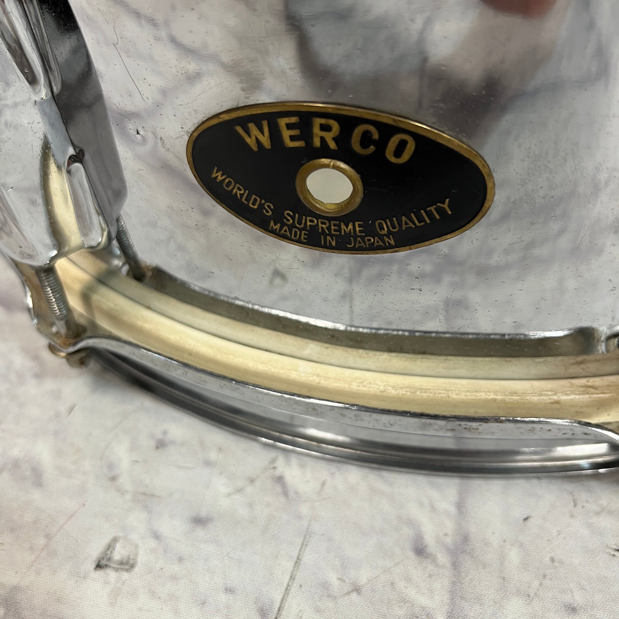Werco Vintage 14 Japan Chrome Snare Drum - Evolution Music