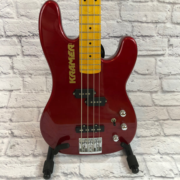 ** Kramer Striker 700St Red 4 String Bass - Evolution Music