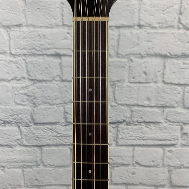 Ibanez AEG1812II-DVS Dark Violin Sunburst 12 String Acoustic Electric ...