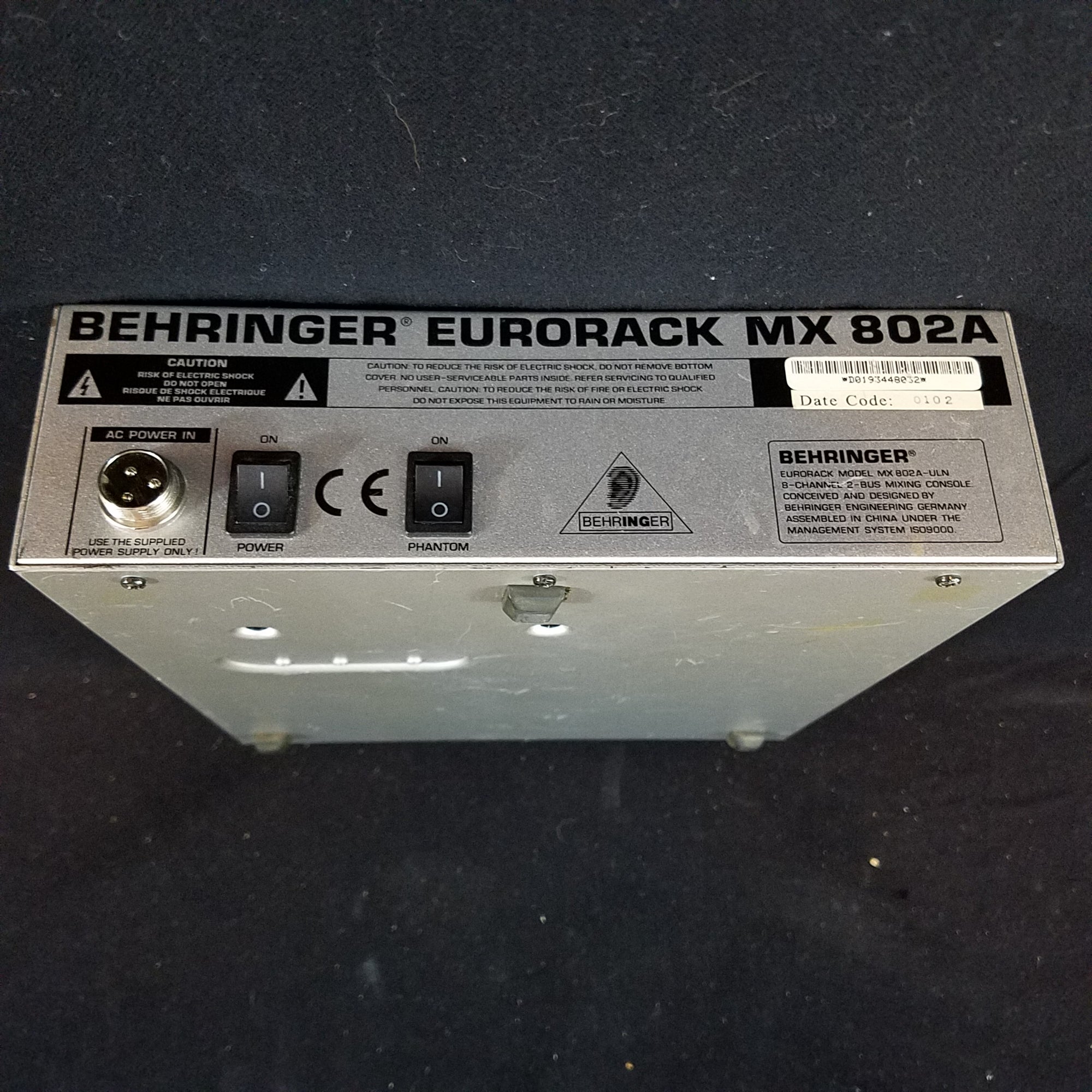 Behringer MX802A Mixer - Evolution Music