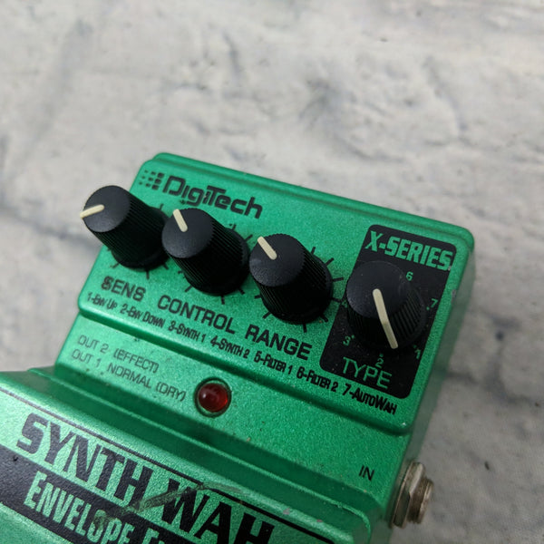 Digitech Synth Wah Envelope Filter Pedal - Evolution Music