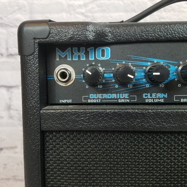Crate MX10 Practice Guitar Amp Black - Evolution Music