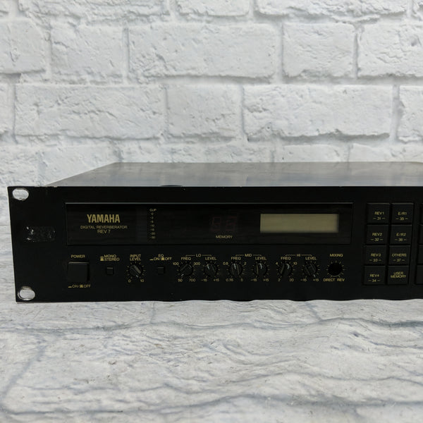 Yamaha Rev7 Digital Reverberator - Evolution Music