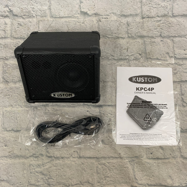 Kustom KPC4P 50 Watt Powered Stage Monitor - Evolution Music