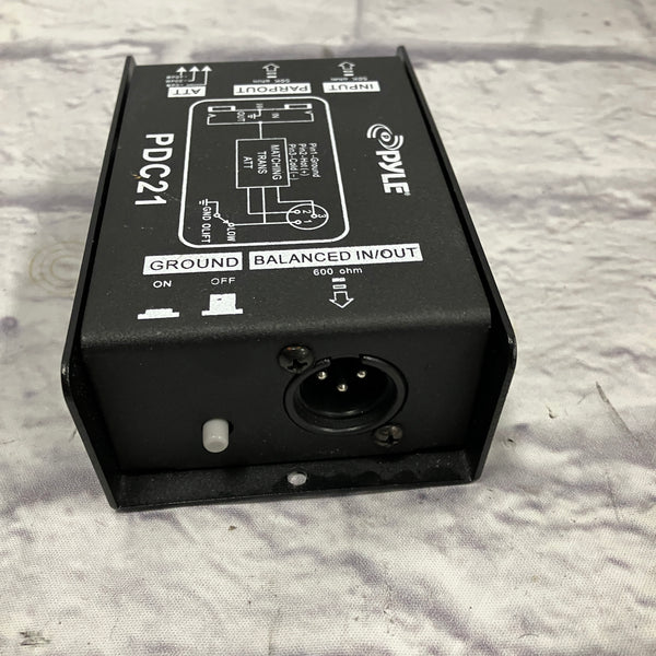 Pyle PDC21 DI Box - Evolution Music