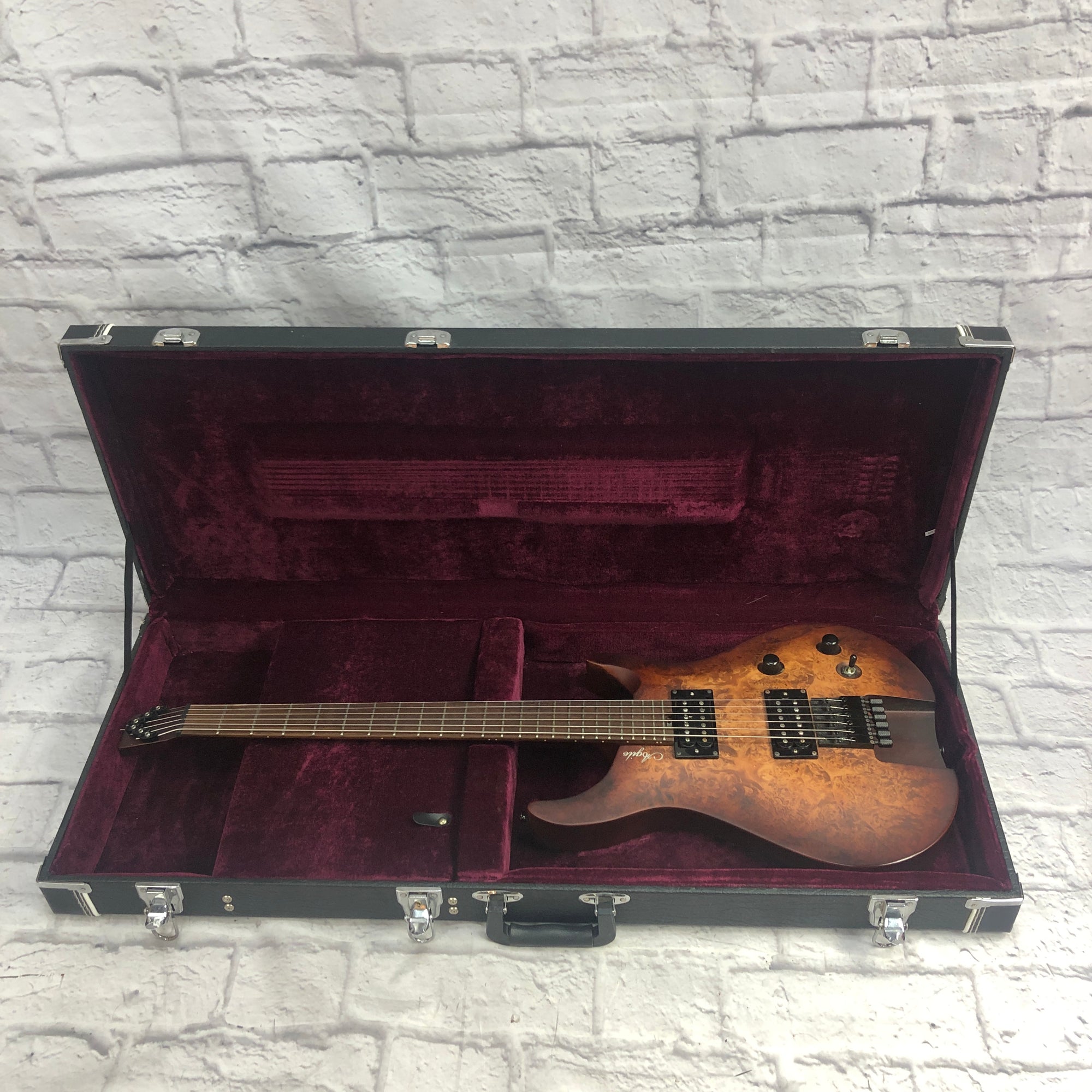 Agile Hawker Headless 6 String Baritone Guitar - Evolution Music