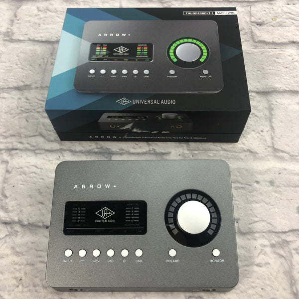 Universal Audio Arrow Thunderbolt 3 Interface - Evolution Music