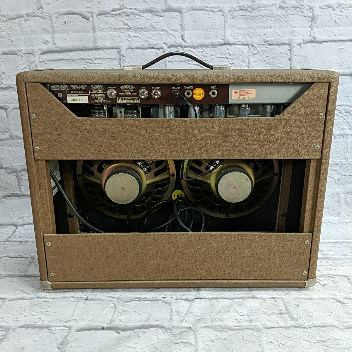 Fender 63 Vibroverb Reissue Tube Combo Amp - Evolution Music