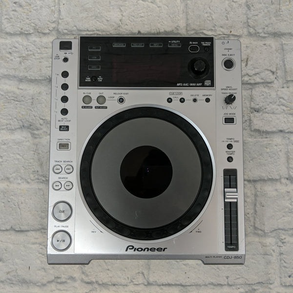 Pioneer CDJ-850 Pair with Cases - Evolution Music