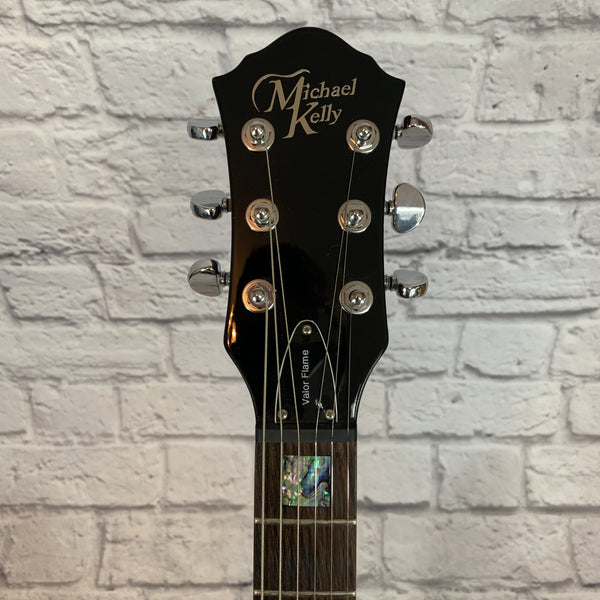 Michael Kelly Valor Flame Solid Body Electric - Evolution Music