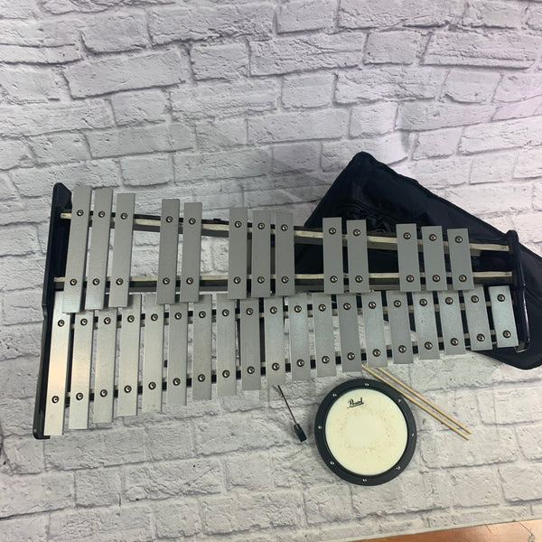 Pearl Bell Set with Practice Pad - Evolution Music