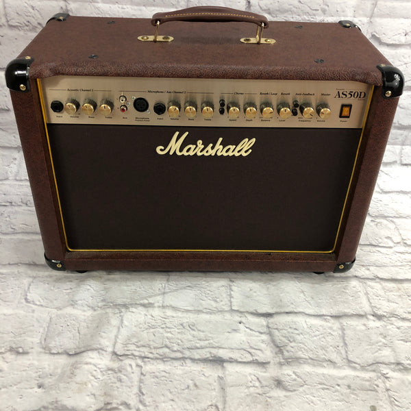 Marshall AS50D 50-Watt Acoustic Combo Amp - Evolution Music