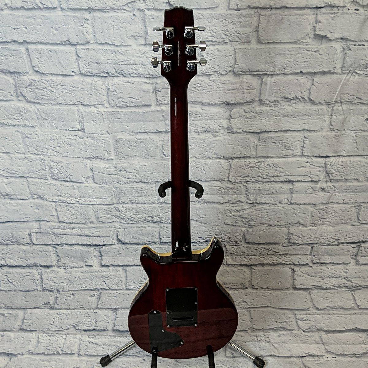 Hamer SATFW-DCB Dark Cherry Sunburst Archtop Double Cutaway - Evolution ...