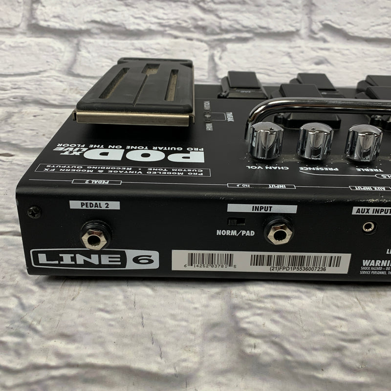 Line 6 POD XT Live Effects Pedalboard w/ Carrying Bag - Evolution Music