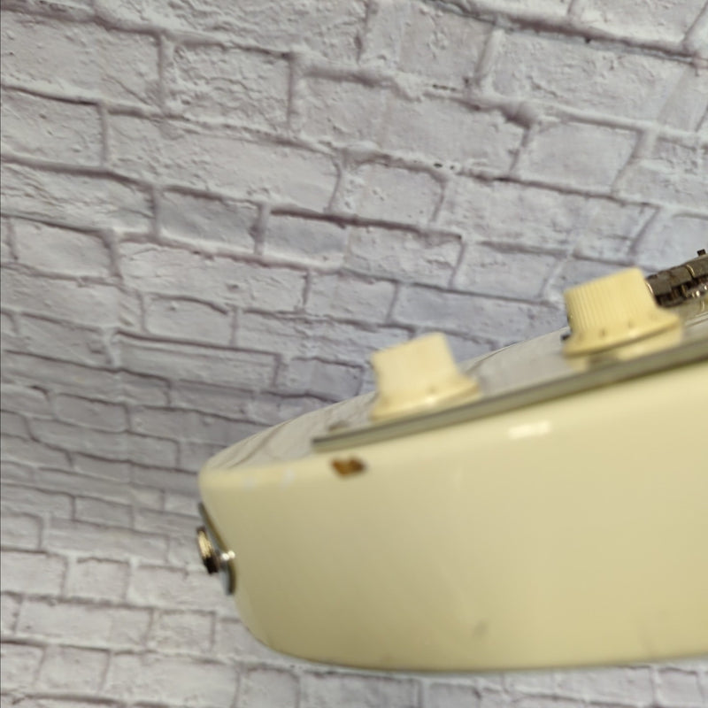 Lotus Strat Copy White 1980s Electric Guitar - Evolution Music