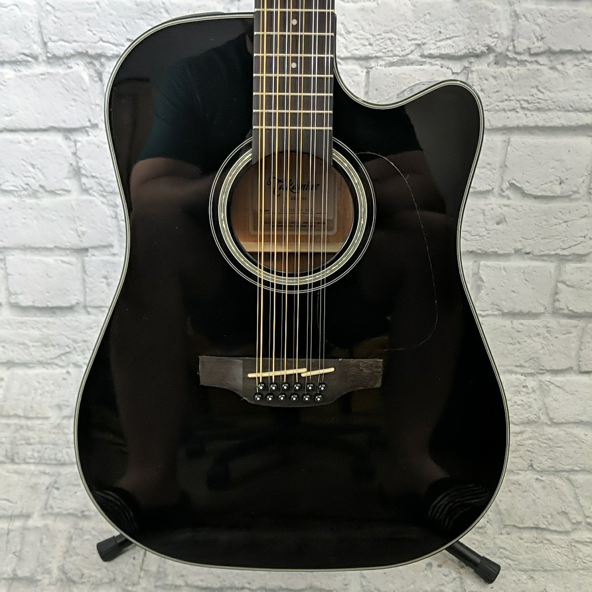 Takamine GD30CE 12 String Acoustic Electric Guitar - Black - Evolution ...