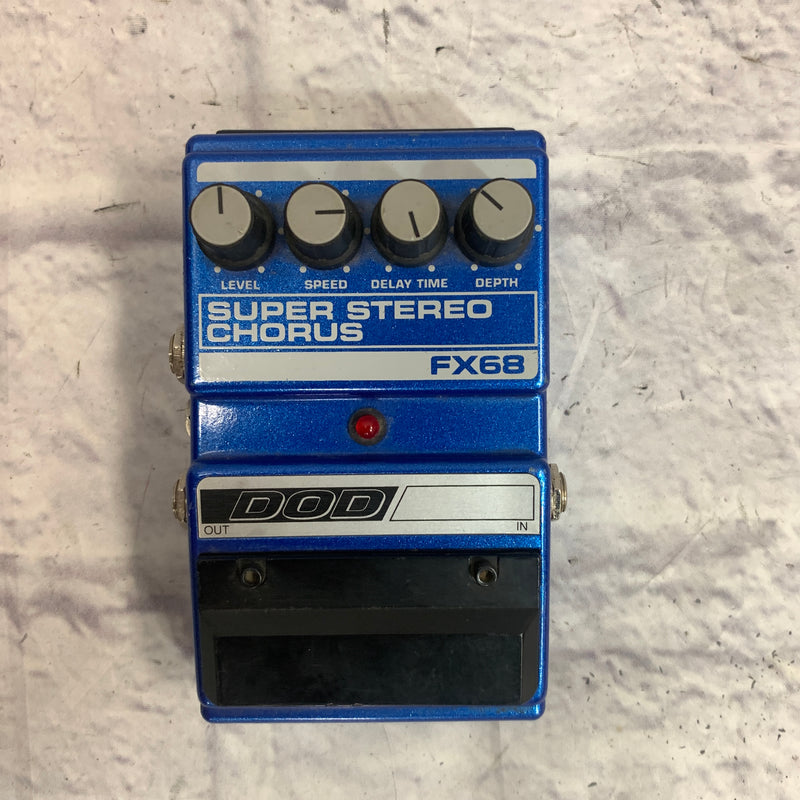 DOD Super Stereo Chorus FX68 Chorus Pedal - Evolution Music
