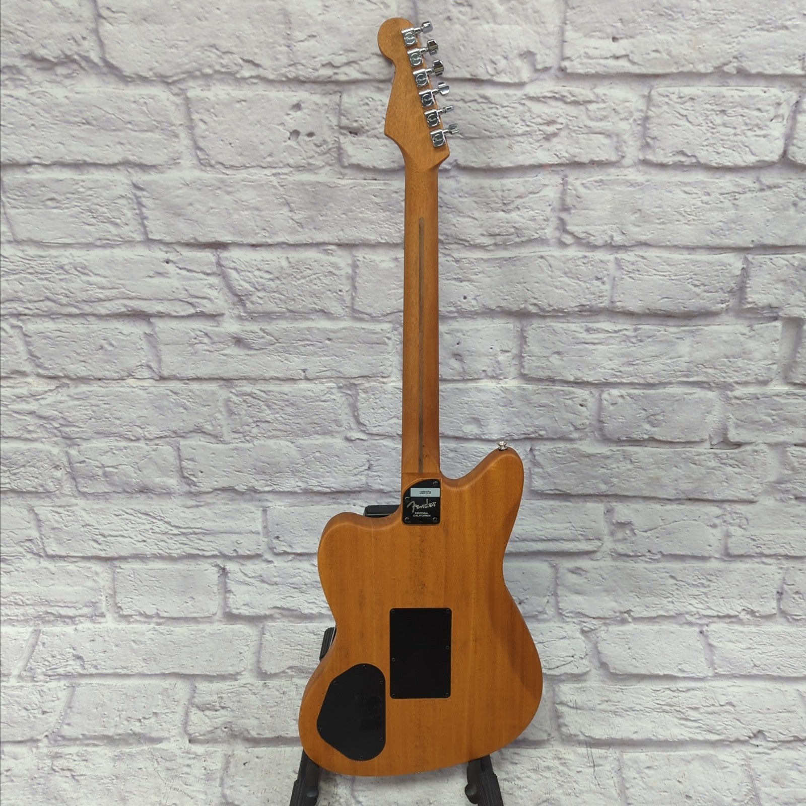 Fender American Acoustasonic Jazzmaster All-Mahogany Natural ...