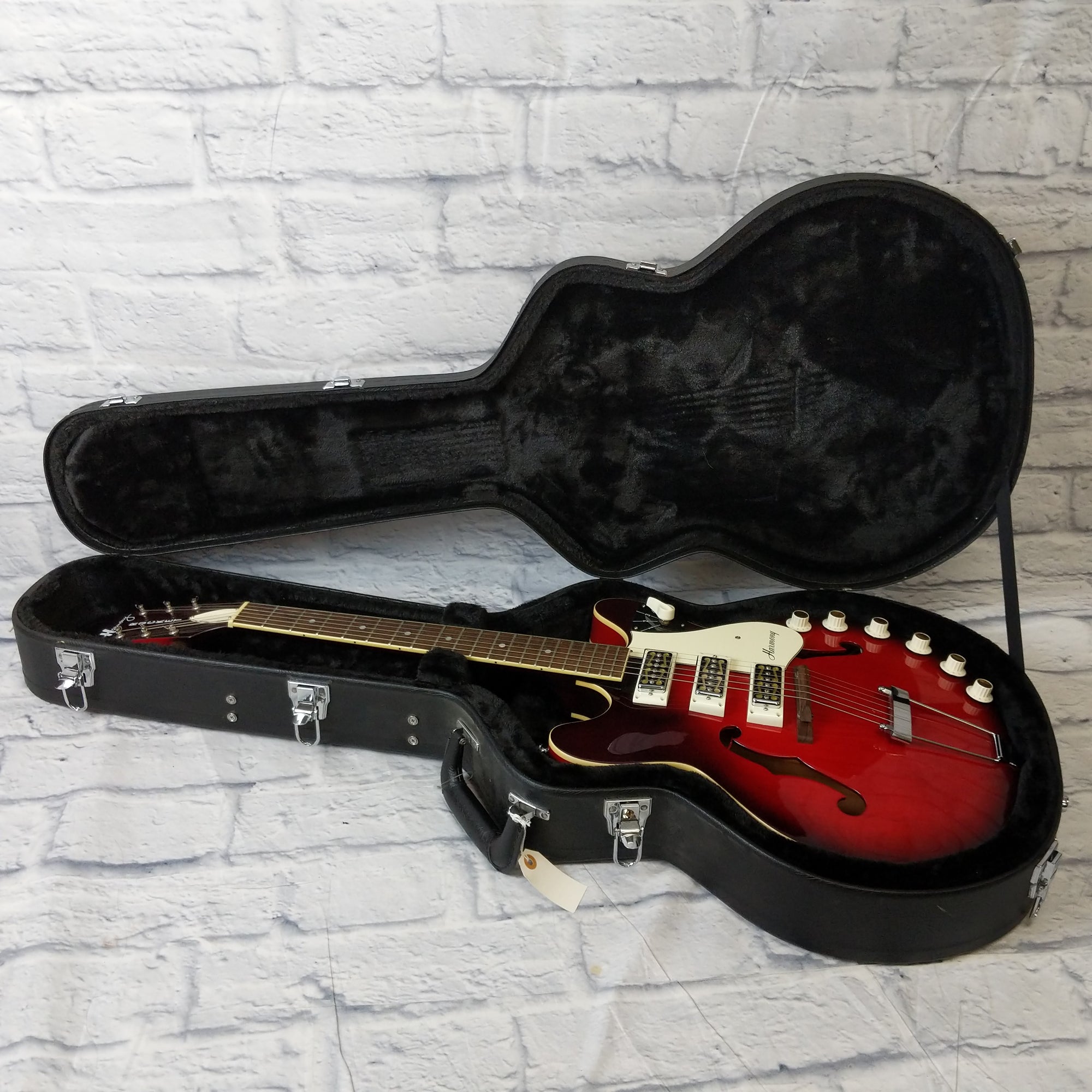 Harmony H59 Rocket Reissue Electric Guitar with Hard Case - Evolution Music