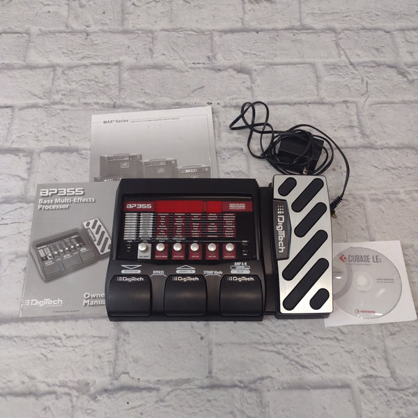 Digitech BP355 Bass Multieffects Pedal - Evolution Music