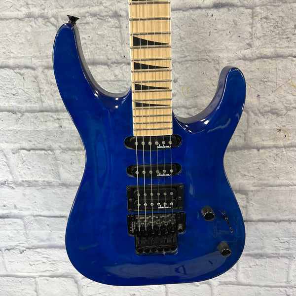 Jackson Dinky JS34Q Quilted Top Electric Guitar - Evolution Music