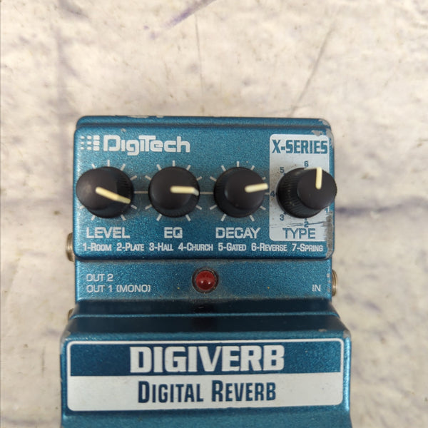 Digitech Digiverb Reverb Pedal - Evolution Music
