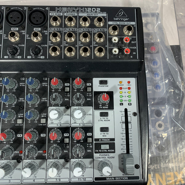 Behringer XENYX 1202 12 Input Mixer - Evolution Music
