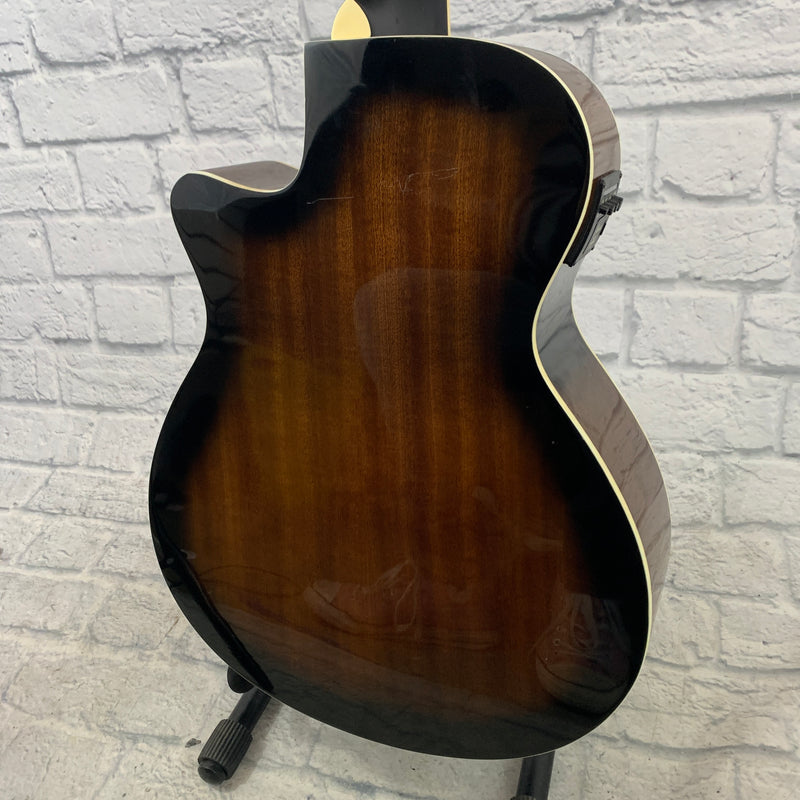 Ibanez AEG1812II-DVS Dark Violin Sunburst 12 String Acoustic Electric ...