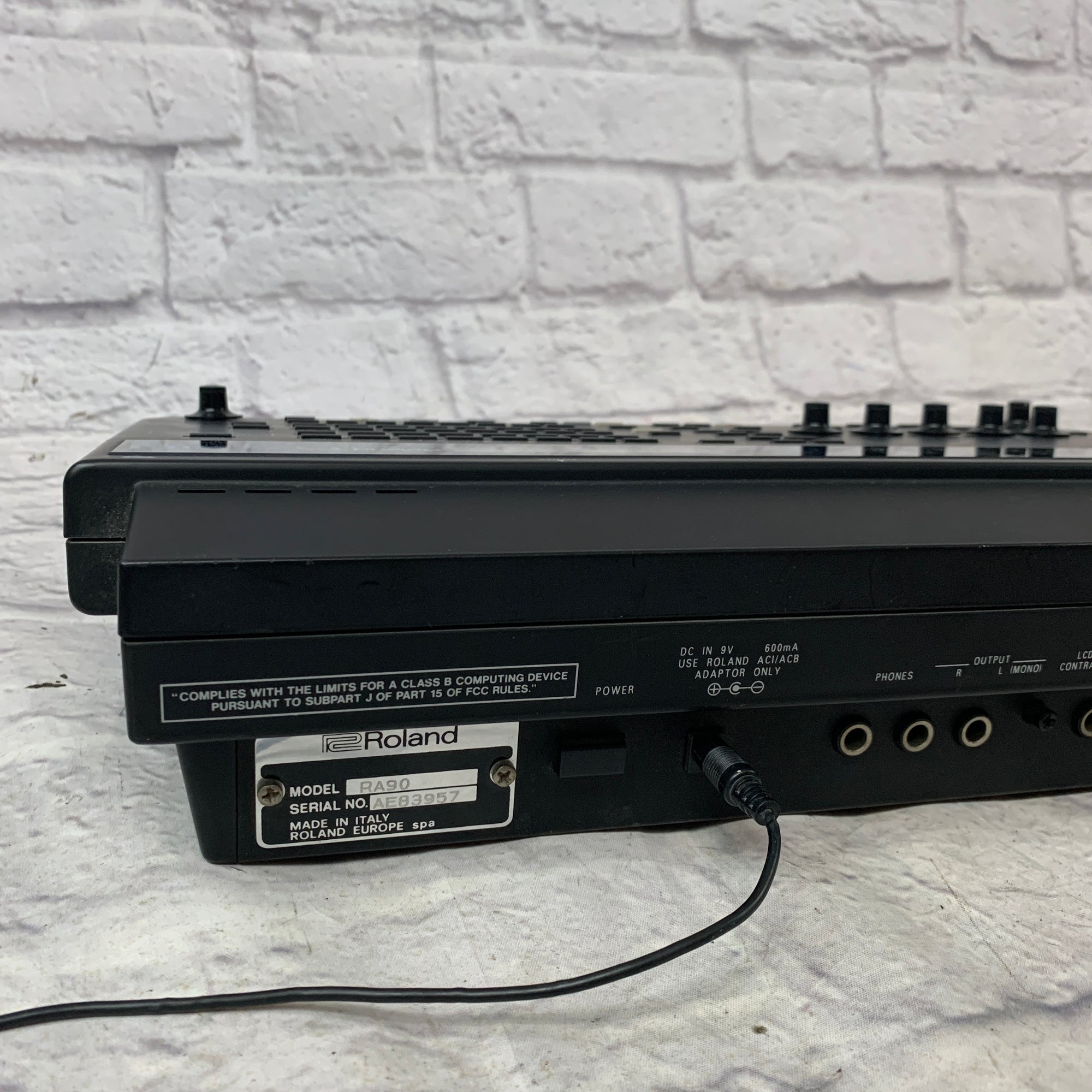 Roland RA-90 Realtime Arranger - Evolution Music