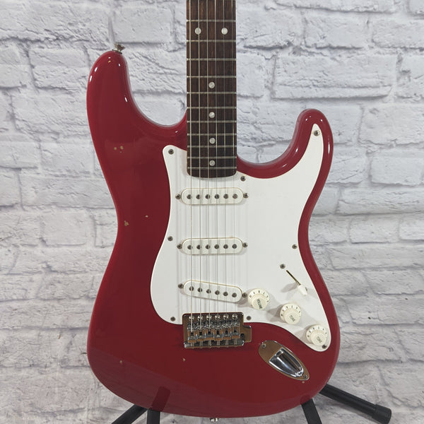 Squier Red Affinity Series Stratocaster - Evolution Music
