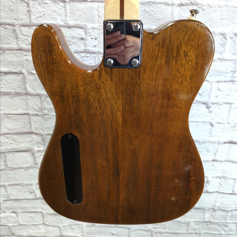 Gatto Custom Guitars Tele Electric Guitar Trans Black - Evolution Music