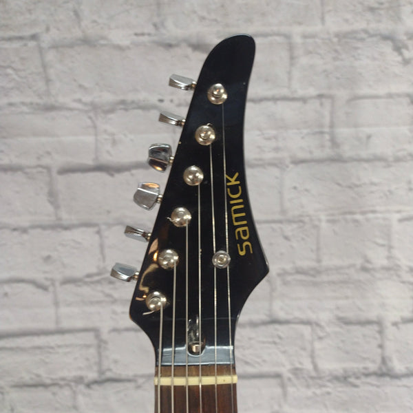 Samick Stratocaster Style Electric Black - Evolution Music