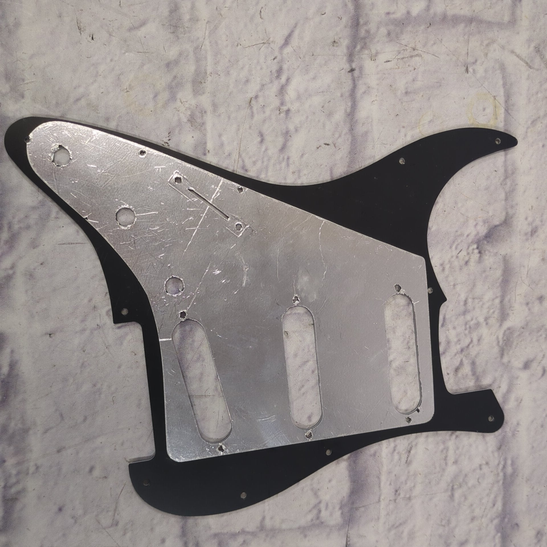 Fender Black Diamond Strat Pickguard and Cavity Cover - Evolution Music