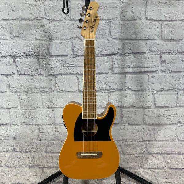Fender Fullerton Tele Electric Acoustic Ukulele - Evolution Music