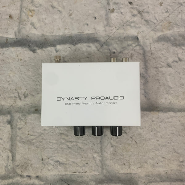 Dynasty Proaudio USB Phono Preamp/ Audio Interface - Evolution Music