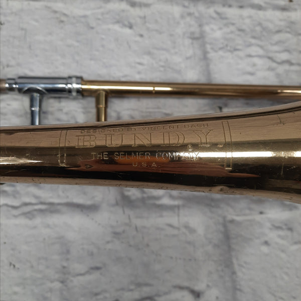 Bundy Trombone w/ Original Case and Vincent Bach Mouthpiece 12C - Evolution Music