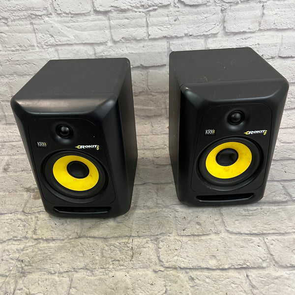 KRK Systems RP-6 Rokit G3 2-Way 6" Studio Monitor (Pair) - Evolution Music