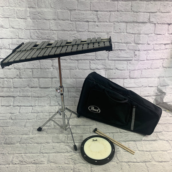 Pearl Bell Set with Practice Pad - Evolution Music