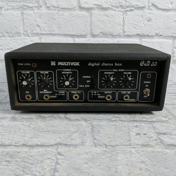Rare Vintage Multivox CB50 Digital Chorus and Hall Echo Box 1970s ...
