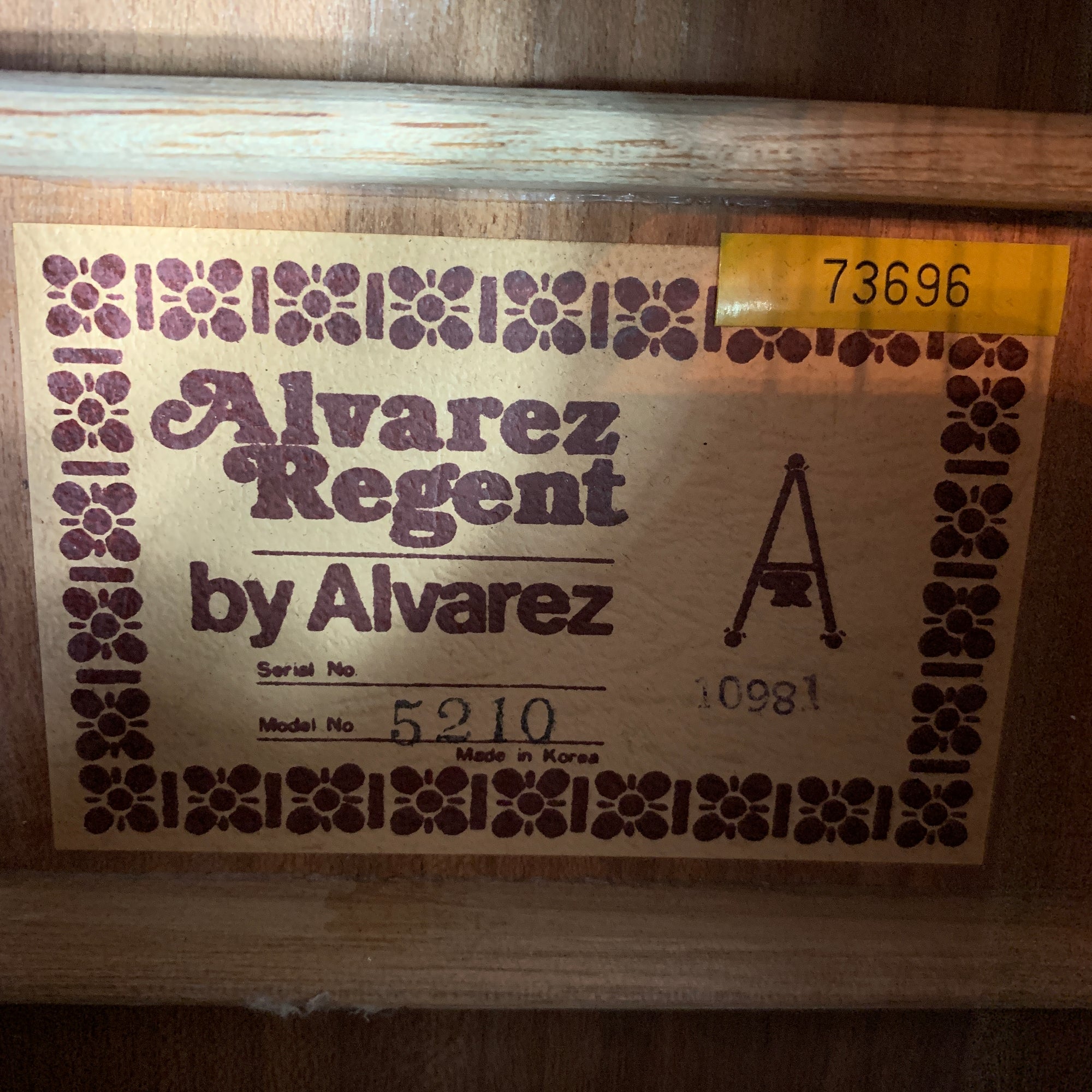 Alvarez Regent 5210 Acoustic Guitar - Evolution Music