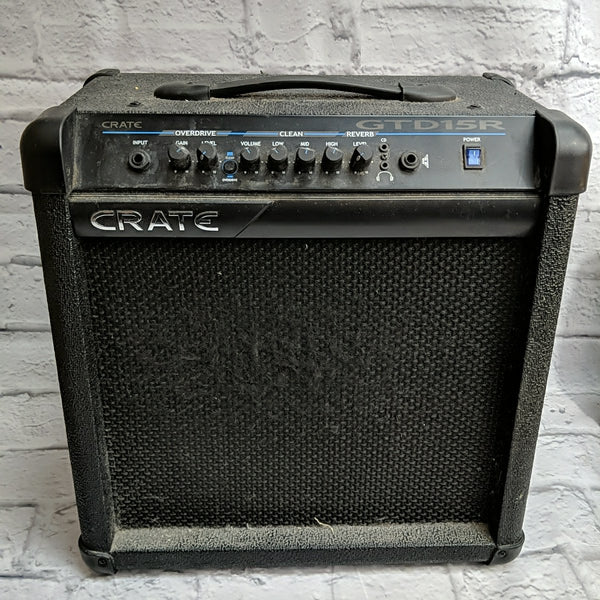 Crate GTD15R Guitar Practice Amp with Reverb - Evolution Music