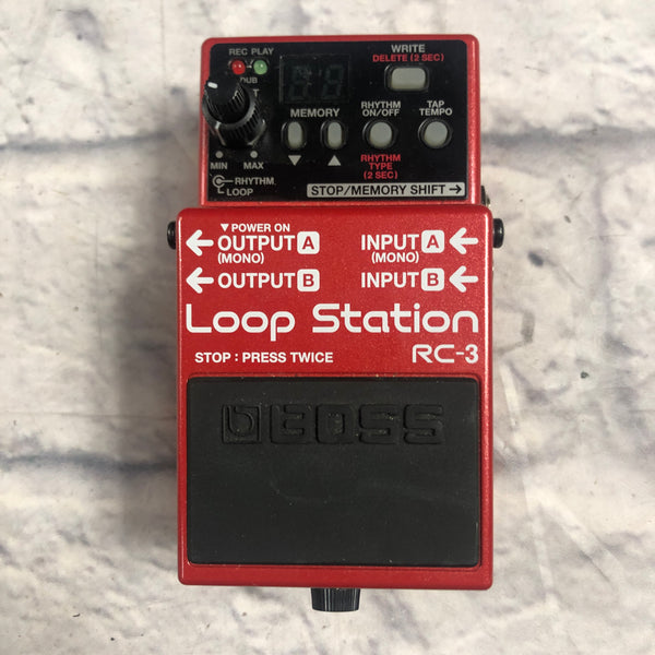 Boss RC-3 Looper Pedal - Evolution Music
