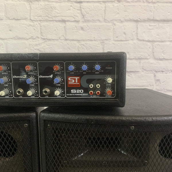 Sound Tech S20 PA SYSTEM Portable PA - Evolution Music